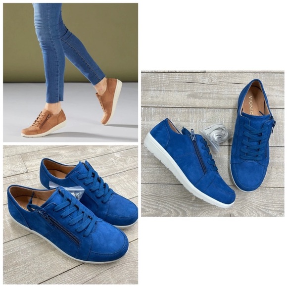 Vionic | Shoes | Vionic Abagail Lace Up Tennis Shoes New In Box Size 7w ...